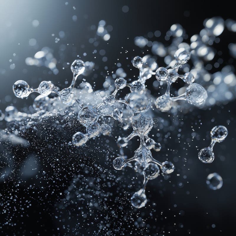 Exploring the Fascinating World of Water Bubbles on a Dark Surface ...