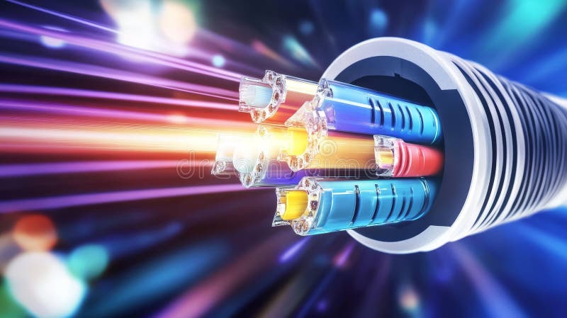 Exploring Fiber Optic Cable Technology Intricate Network Design and ...