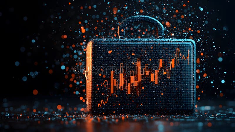 Exploring Financial Growth through Digital Visualization in a Stylish ...