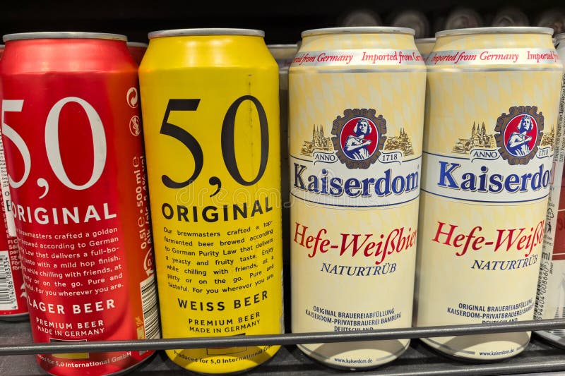 Exploring the Flavors of German Brews with Craft Beers on Display ...