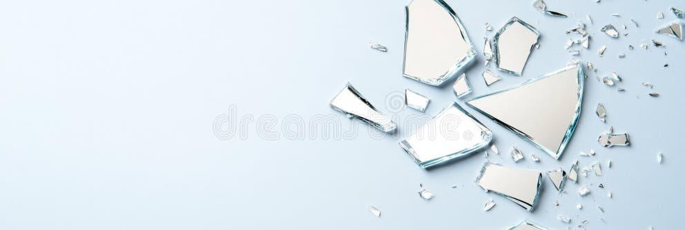 Exploring the Fractured Beauty of Broken Mirrors Creating an Abstract ...