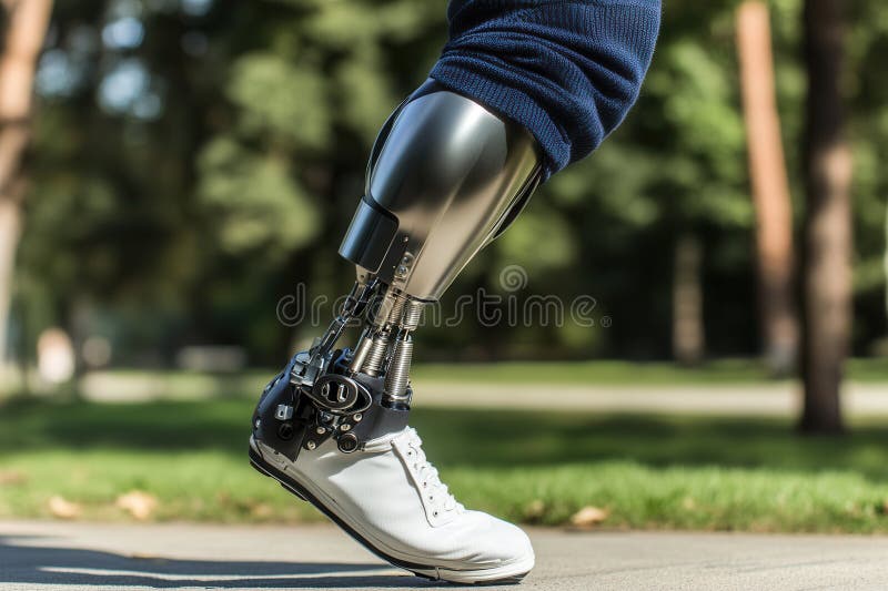 Exploring Freedom with Advanced Bionic Prosthetic Leg while Walking ...