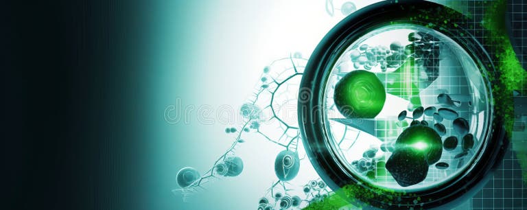 Exploring the Frontiers of Biotech. Banner for Biological Technology ...