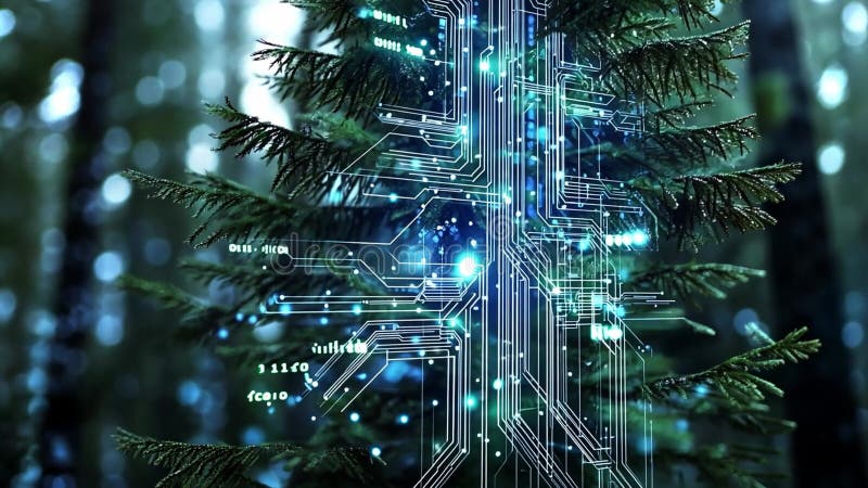 Exploring the Fusion of Nature and Technology in a Forest Environment ...