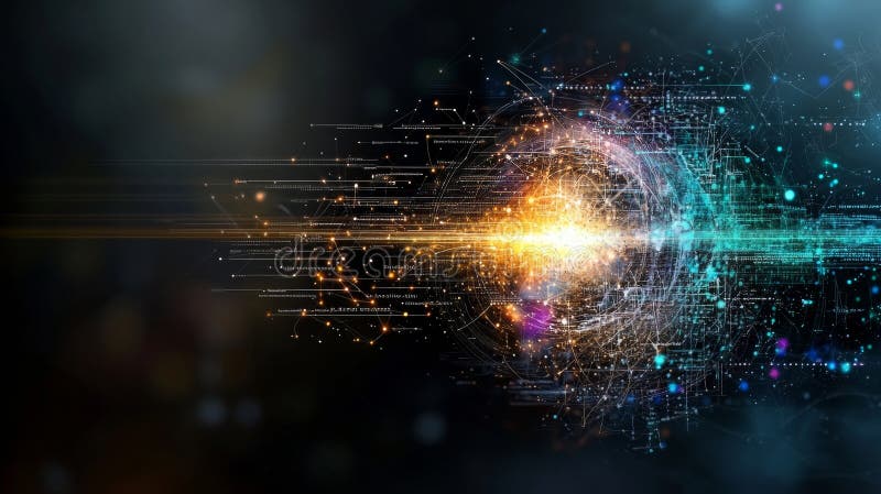 Exploring the Future through Abstract Technology Backgrounds with ...