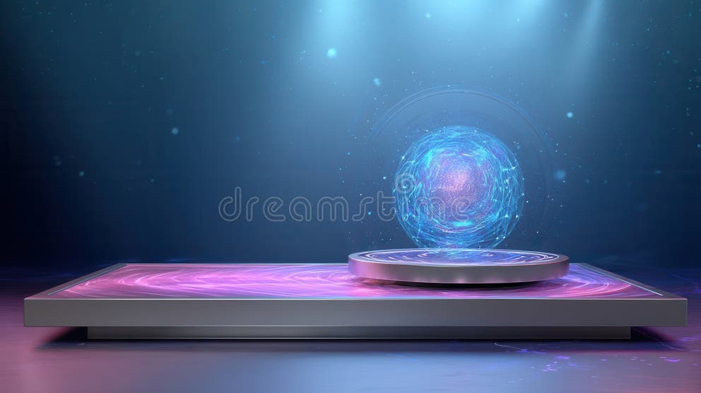 Exploring the Future of AI with Innovative White and Purple Holographic Interfaces and Advanced ...