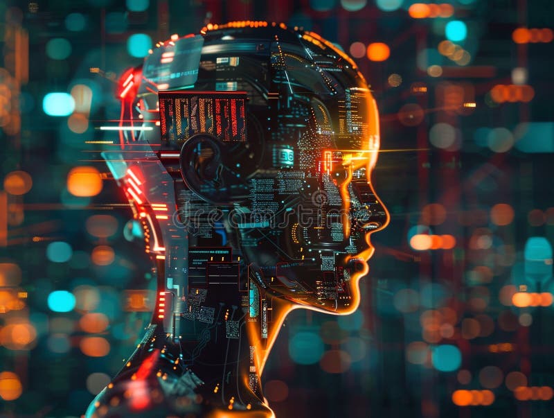 Exploring the Future Ai Leading Digital Innovation Stock Illustration ...