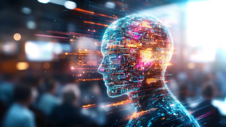 Exploring the Future of Artificial Intelligence through Dynamic 4k Animation and Vibrant Visuals ...