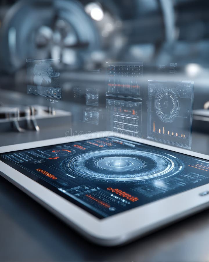 Exploring the Future of Cybersecurity: a Futuristic Interface on a High ...