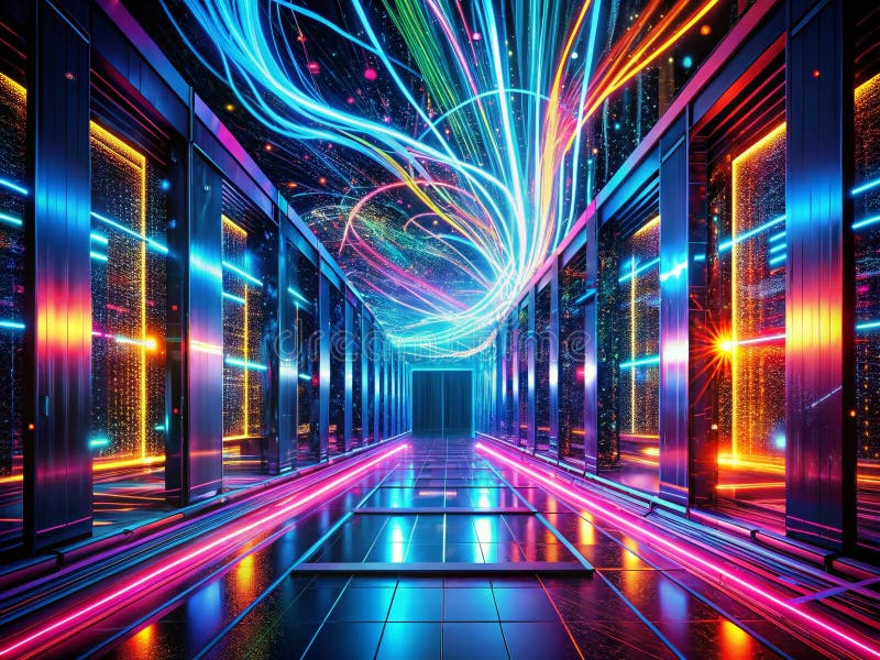 Exploring the Future of Digital Connectivity a Long Exposure Vision of ...