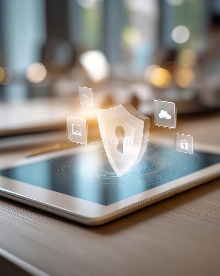Exploring the Future of Digital Safety: a Tablet Shielding Your Cyber ...