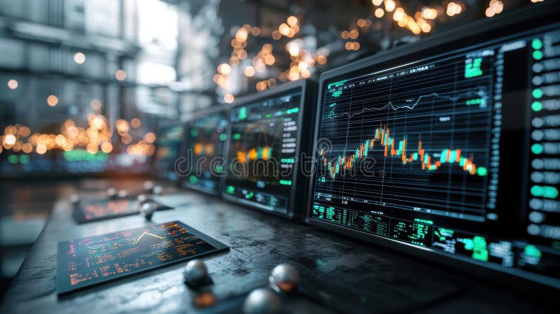 Exploring the Future of Finance: a Computer Screen Displaying a Vital ...