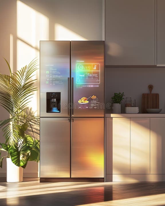 Exploring the Future of Refrigerators with Integrated Digital Screens ...