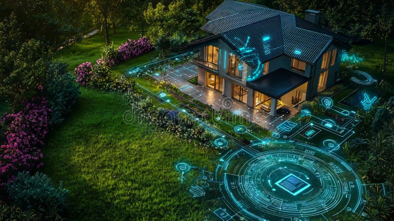 Exploring the Future of Smart Homes: a House with a Clock Representing ... Exploring the Future of Smart Homes: a House with a Clock Representing ...