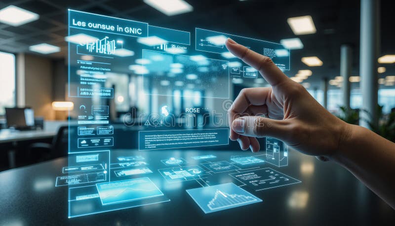 Exploring the Future of Work with Advanced Holographic Interfaces and Interactive Data Analysis ...