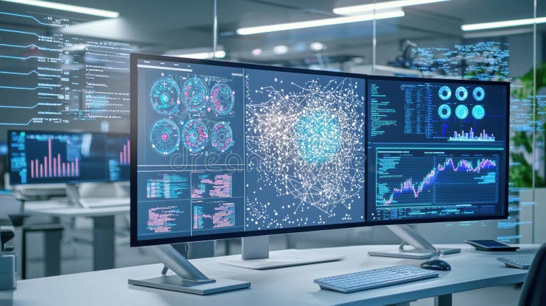 Exploring the Future of Work with Artificial Intelligence Technology and Computer Monitors on ...