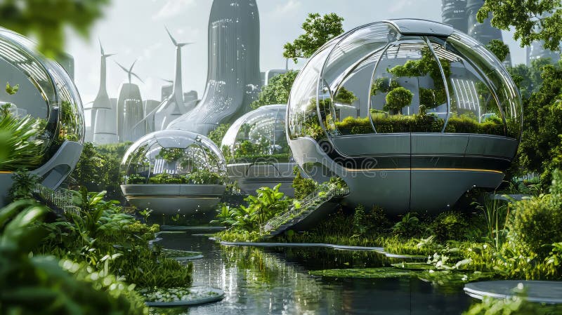 Exploring a Futuristic Cityscape: a Vision of Carbon Neutrality and Net ...
