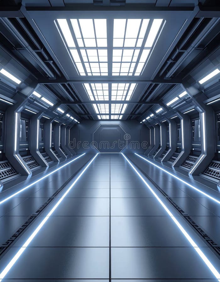 Exploring a Futuristic Office Building Designed Stock Photo - Image of ...