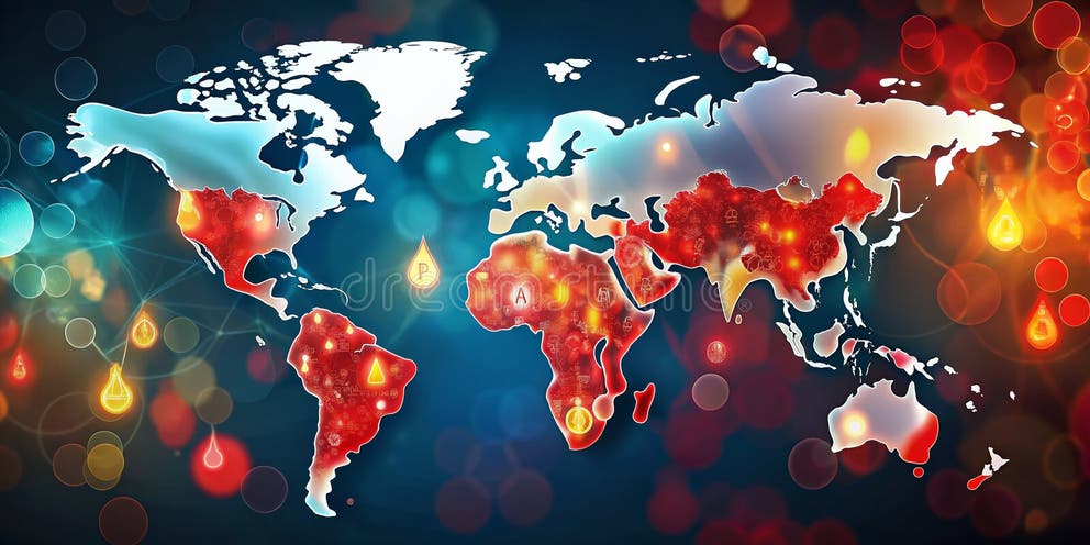 Exploring Global Blood Type Prevalence a Visual Representation of Blood ...