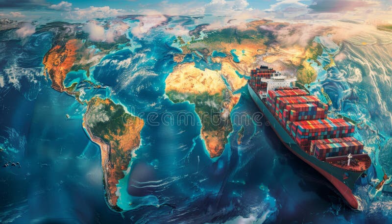 Exploring Global Trade Mapping Essential Shipping Routes and Supply ...