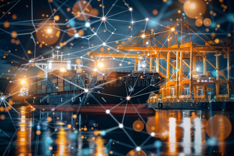 Exploring Global Trade Routes Mapping Key Shipping Paths and Logistics ...