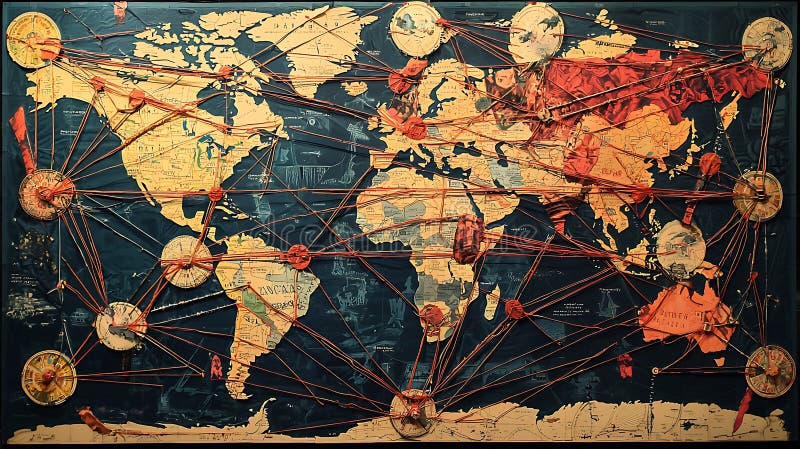 Exploring Global Trade a Visual Representation of Blocked Trade Routes ...