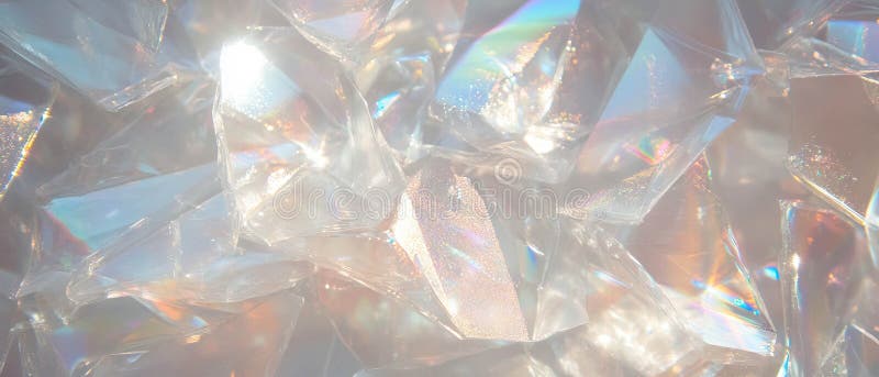 Exploring the Glossy Texture of Clear Vinyl with Glitter and Abstract ...