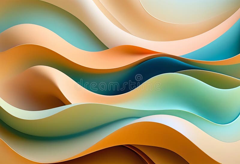 Exploring the Harmonious Interplay of Smooth Shapes in Abstract Art ...