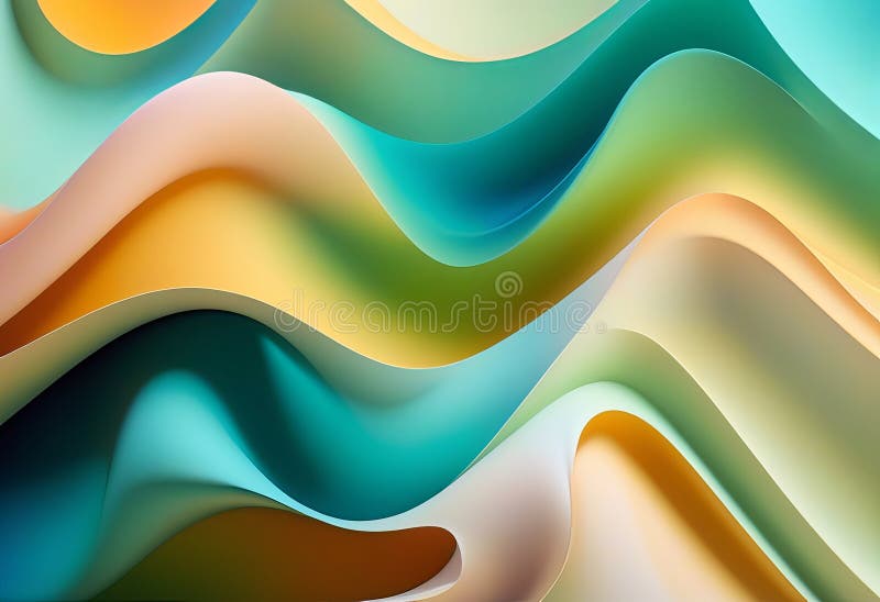 Exploring the Harmonious Interplay of Smooth Shapes in Abstract Art ...