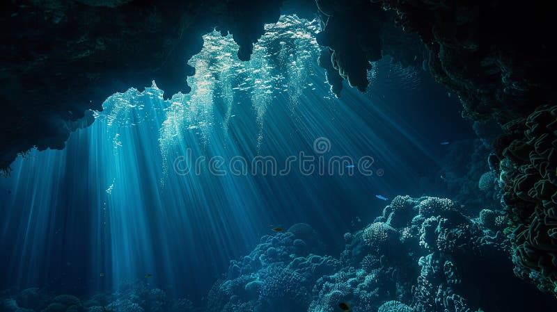 Exploring the Hidden Wonders of the Ocean Depths an Underwater ...