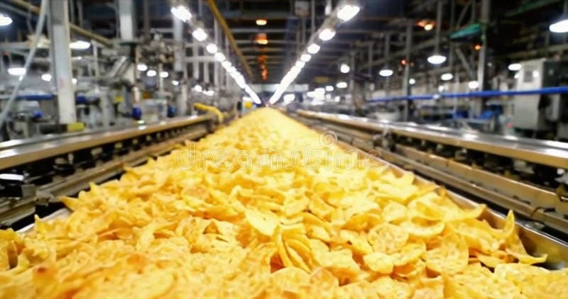 Exploring the High-Efficiency Process of Snack Production in a Modern ...