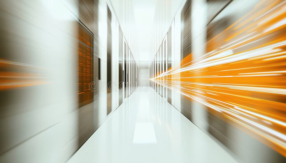 Exploring the High-Speed Internet and Data Flow in the Server Room ...