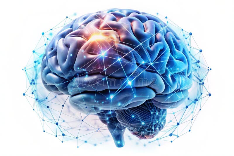 Exploring Human Intelligence: the Digital Brain Concept Stock ...