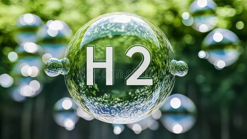 Exploring Hydrogen Molecule Green Atom Bubble in Science and Chemistry ...