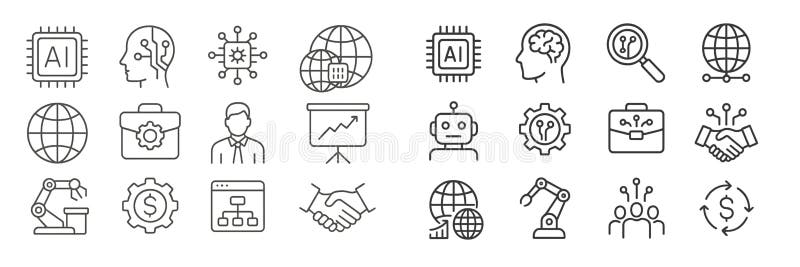 Exploring the Impact of Artificial Intelligence through Various Icons ...