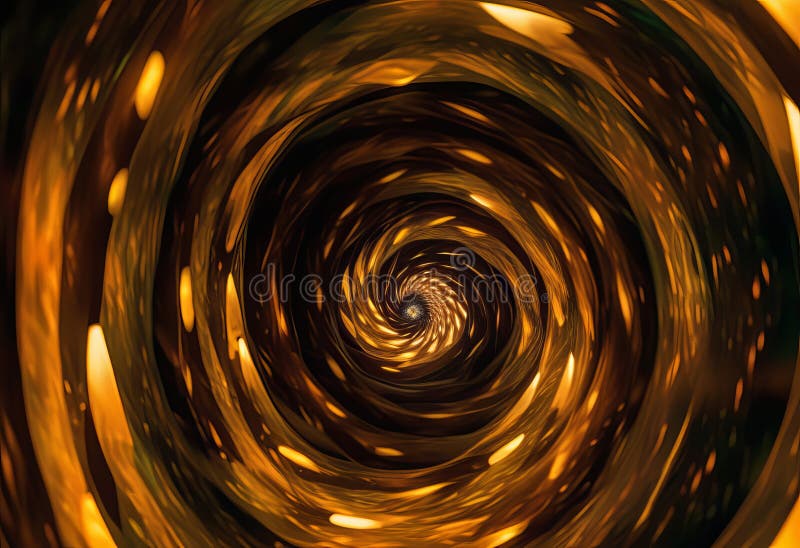 Exploring the Infinite Depths of Space and Time Stock Illustration ...