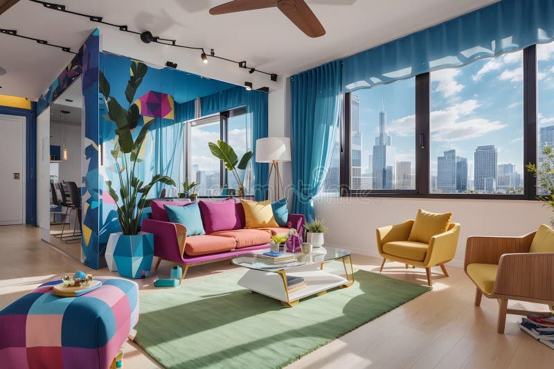 Exploring Infinite Textile Patterns Vibrant Geometric Shapes of Image ...