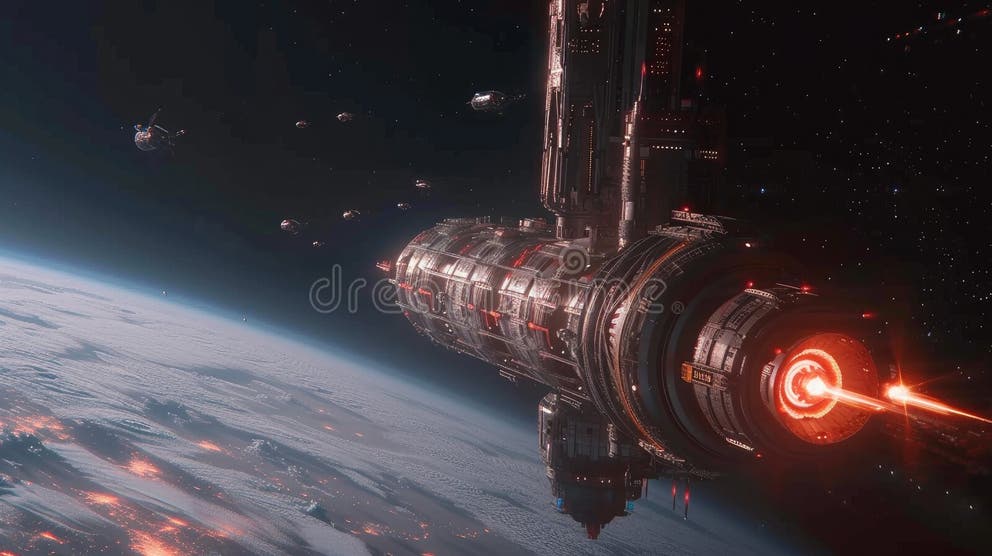 Exploring Infinity: Rocket Launch To the Stars. Stock Illustration ...