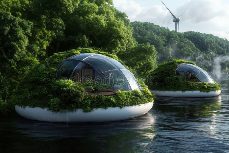 Exploring Innovative Floating Eco-homes Surrounded by Nature and ...
