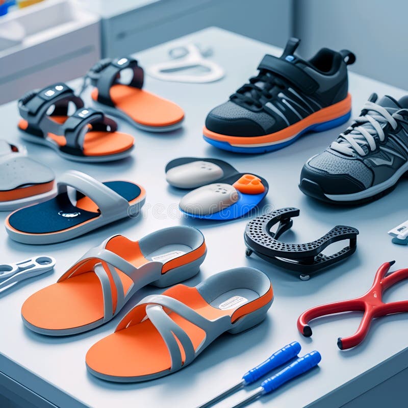 Exploring Innovative Footwear and Orthotic Solutions Today Stock Photo ...