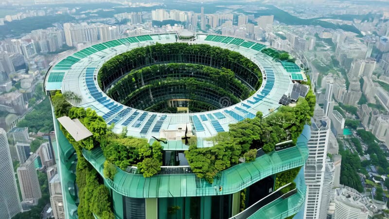 Exploring the Innovative Green Architecture of a Stunning Skyscraper in ...