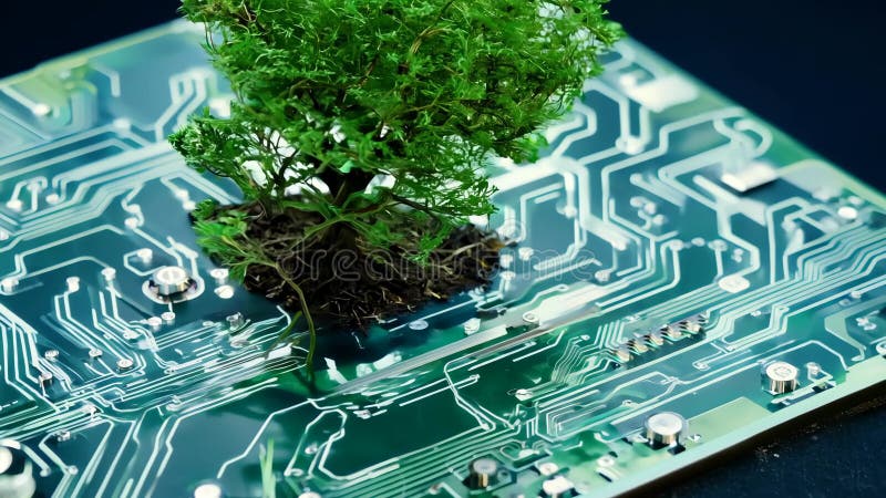 Exploring the Integration of Nature and Technology on a Circuit Board ...