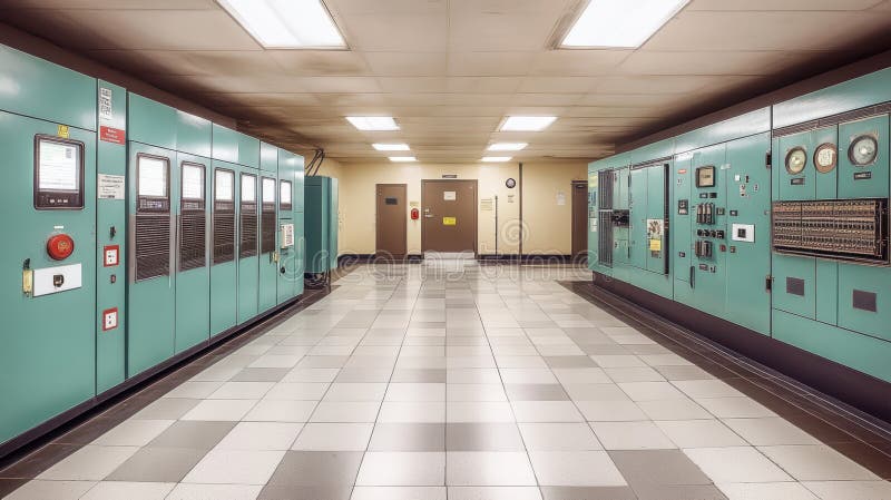 Exploring the Interior of an Abandoned Nuclear Bunker S Command Room ...