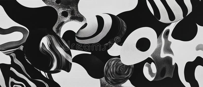 Exploring Interlocking Shapes and Ambiguous Figures in Monochrome ...