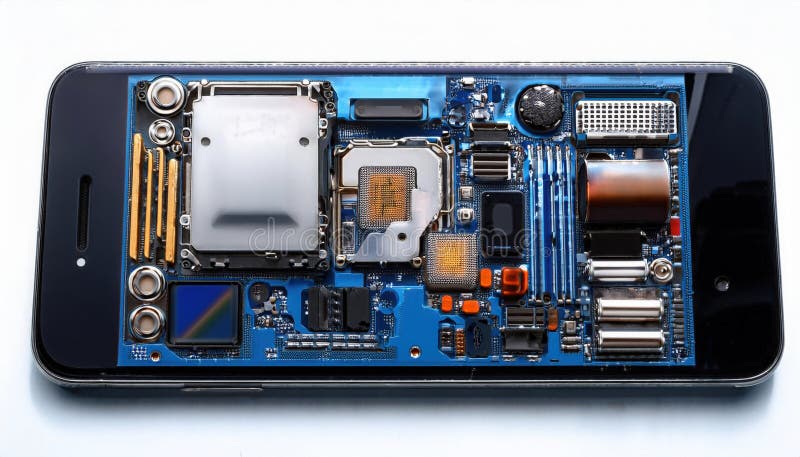 Exploring the Internal Components of a Modern Smartphone with a Focus ...