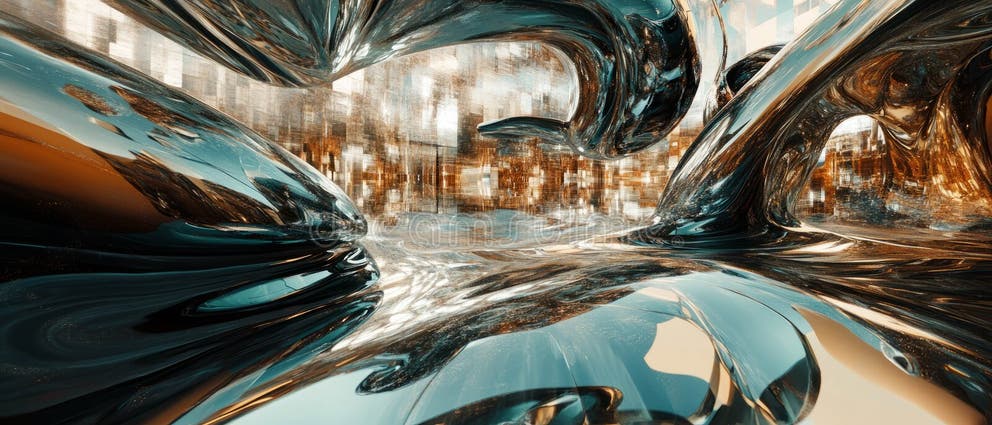 Exploring the Interplay of Reflective Surfaces and Distorted ...