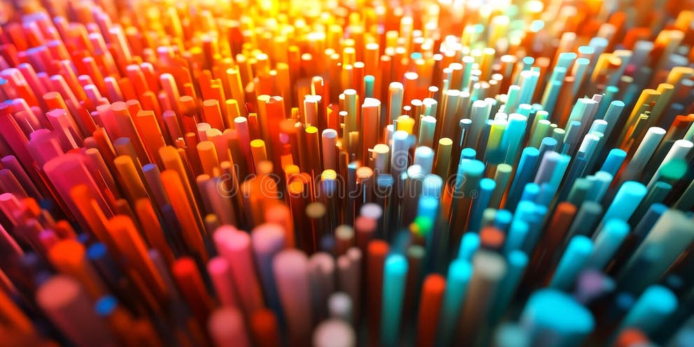 Exploring the Intersection of Color and Technology in Abstract Visual ...