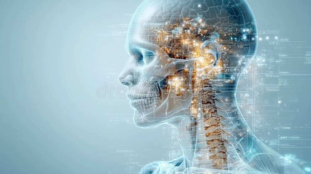 Exploring the Intersection of Humanity and Technology: a Human Head ...