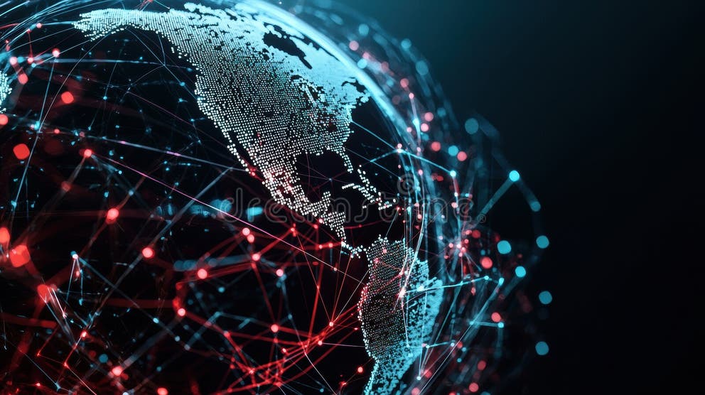 Exploring the Intersection of Investment and Technology with a Globe ...