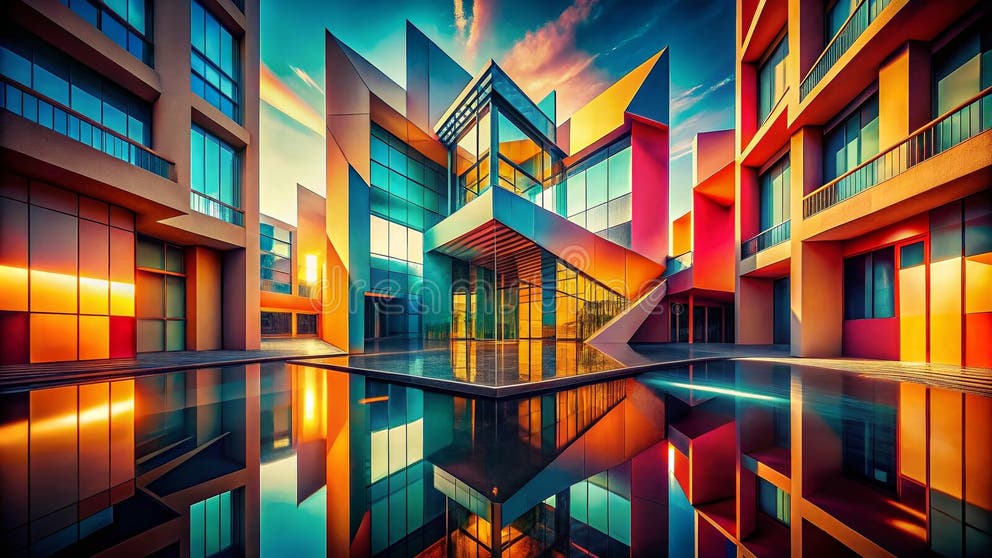 Exploring the Intersection of Modernist Geometry and Surrealist ...